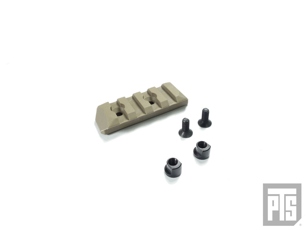 PTS Airsoft Enhanced Rail Section (KeyMod, FDE) 4 Slots – BRILL ARMORY