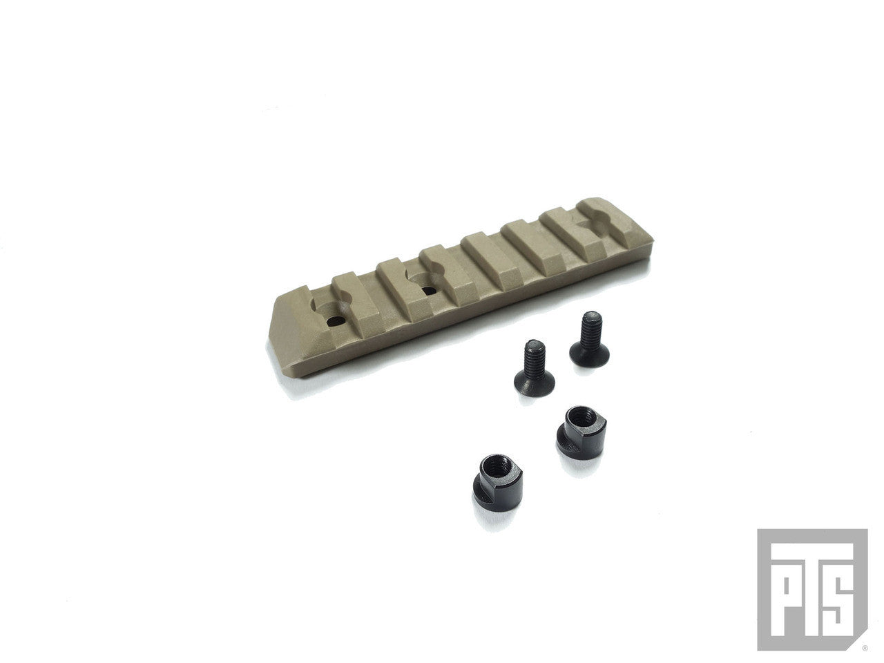 PTS Airsoft Enhanced Rail Section (KeyMod, FDE) 7 Slots – BRILL ARMORY
